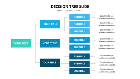 Decision Tree Slide Templates Biz Infograph