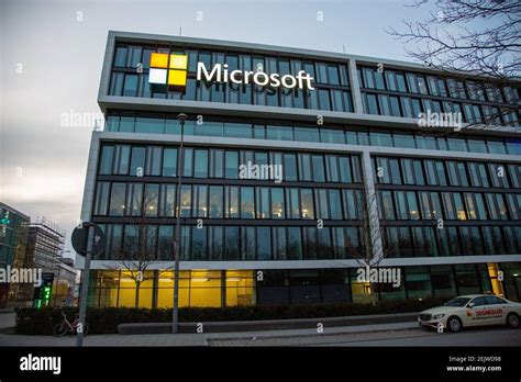 The German Headquarters Of Microsoft In Munich Microsoft Is The Second Largest Market