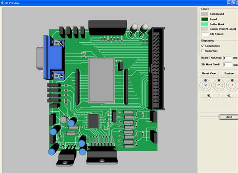 Baskı Devre Pcb Tasarım Programı Diptrace 3d V2 2 Elektronik Devreler Projeler