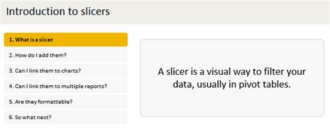 Introduction To Slicers What Are They How To Use Them Tips