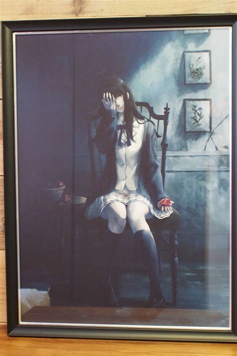 スギナミキ イノセントグレイ Innocent Grey Art Exhibition 白夜 ジークレ版画 絵画 夜葬 額装品 保証書あり