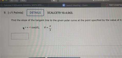 Solved Calculus Ii W Analytic Geomtry Math 072 Bx