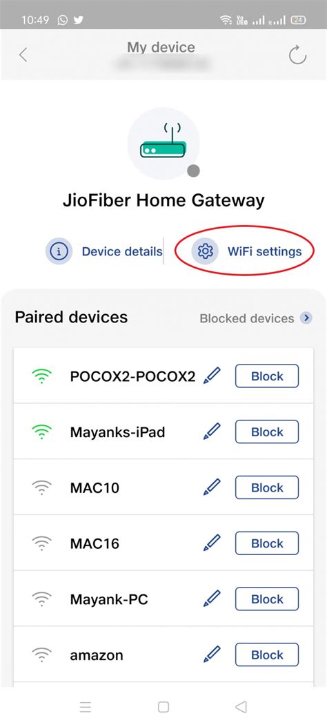 How To Change JioFiber WiFi SSID Name Password Using MyJio App Gadgets To Use