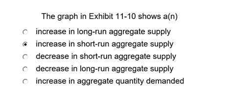 Solved Question 1x 1 A Beneficial Supply Shock Would Shift