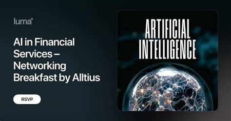 Shruthi K On Linkedin Ai In Financial Services Networking Breakfast