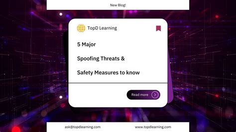 Top 5 Spoofing Types And Prevention Tips Topd Learning