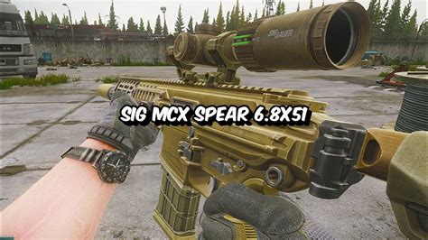 Sig Mcx Spear 68x51 277 Fury Rare Gun In Tarkov Youtube