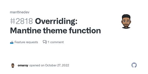 Overriding Mantine Theme Function Mantinedev Discussion Github
