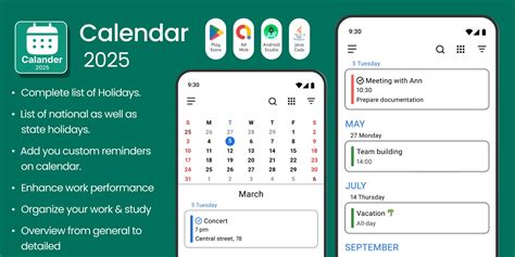 Calendar 2025 Android App Source Code By Codemaxinfotech Codester