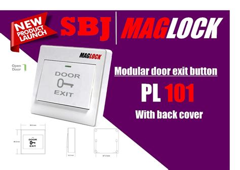 Plastic Exit Switch With Back Box At ₹ 300piece Door Exit Push