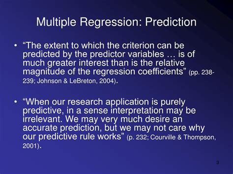 Ppt Relative Importance Of Predictors With Regression Models Powerpoint Presentation Id4575343