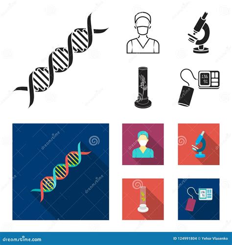 Plant In Vitro Nurse Microscope Tonometer Medicine Set Collection