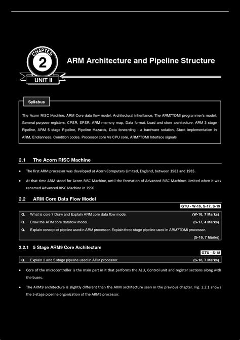 SOLUTION Arm Architecture And Pipeline Studypool
