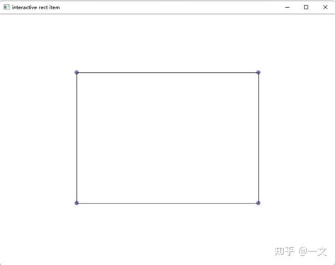 pyqt：继承qgraphicsrectitem绘制可随意缩放的矩形 知乎