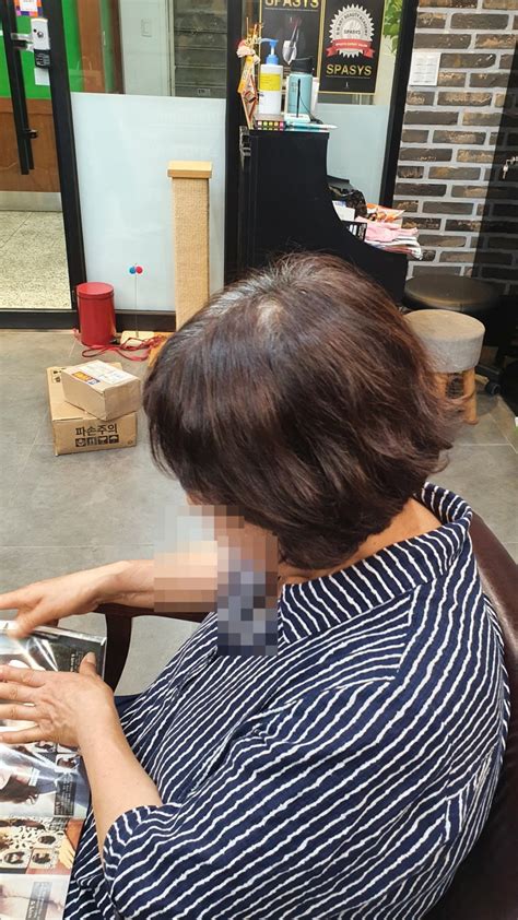 젊어보이는 50대 60대 중년여성 헤어스타일 뿌리볼륨 아이롱펌 네이버 블로그