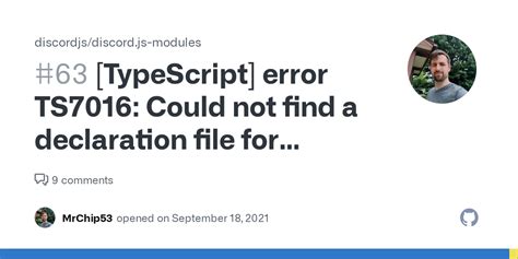 [typescript] error ts7016 could not find a declaration file for module node fetch · issue