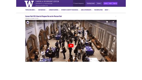 Career Fair 101 How To Prepare For An In Person Fair Phern