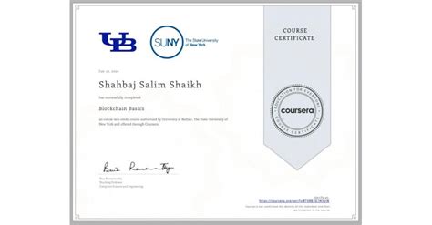 Shaibaj Shaikh On Linkedin Coursera Blockchainbasics