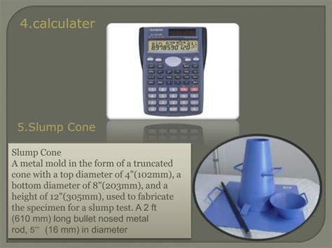 Material Testing Lab Equipments Pptx Civil Engineering Industry Industries