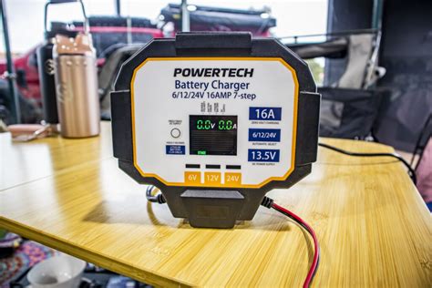 240v To 12v Powertech Battery Charger 16amp Power Box