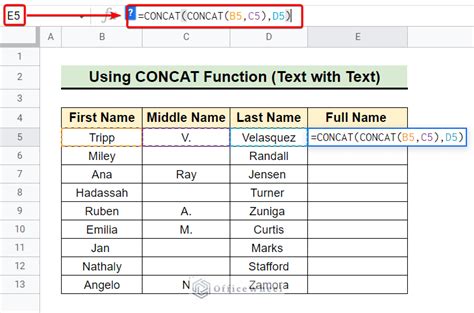 How To Concatenate In Google Sheets 6 Suitable Ways