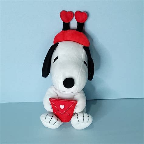 Valentines Day Snoopy Plush