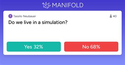 Do We Live In A Simulation Manifold