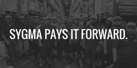 The Sygma Network On Linkedin Sygma Believes In Supporting Friends