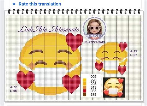 Blowing Kiss Emoji C2c Square And Pixel Graph Artofit