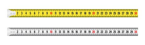 노란색과 회색 줄자 줄자 줄자 30cm 노란색 학교 측정 눈금자 미터법 측정 학교 장비 플랫 스타일의 도구 룰렛을 위한 사실적인 테이프 벡터 일러스트 레이 션 0명에 대한