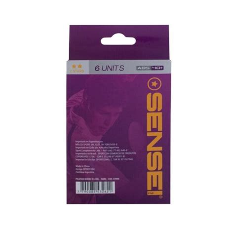 Pelotas Ping Pong Sensei 2 Stars Dts Sport