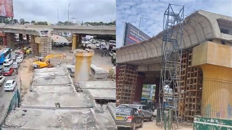 Hebbal Flyover Lane Construction Kr Puram Loop To Be Removed By Bda