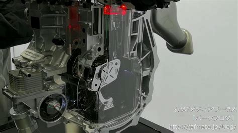 日産・可変圧縮比エンジン「vcターボ」の可動カットモデル Youtube