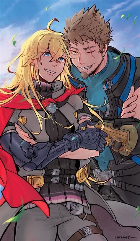 Rex And Shulk Xenoblade Chronicles And 1 More Drawn By Cheppo Danbooru