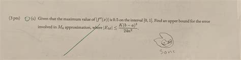 [calculus 2] how do i find the error bounds for this r homeworkhelp