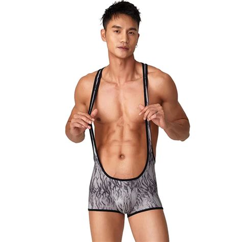 Sexy Mankini One Piece Swimsuit Singlet 2 Options Queerks™