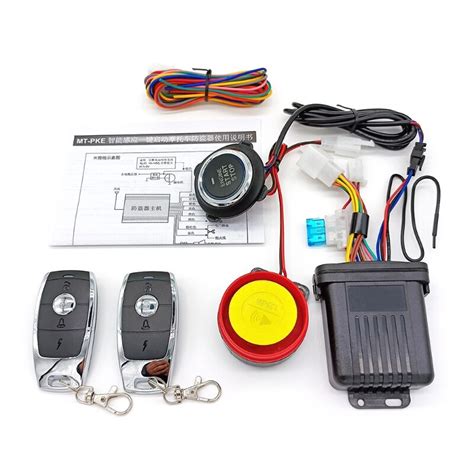 Pke Passive Keyless Entry Car Alarm System For Mot Grandado