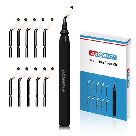 Deburring Tool Set 11 Pieces Of High Speed Steel Rotary Burr Removal