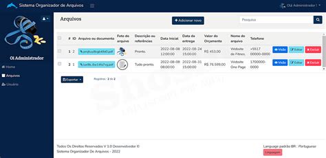 sistema organizador de arquivos script php 7 4 script php aqui