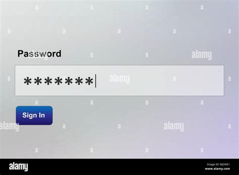 Secure Password Typing Login Sequence Stock Vector Image And Art Alamy