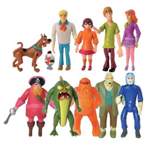 Scooby Doo Monster Set 10 Figure Pack