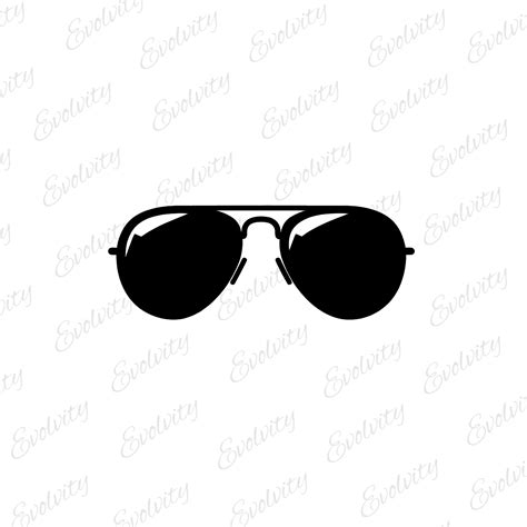 Aviator Sunglasses Svg Bundle 3 Sunglasses Vectors Sunglasses Silhouette Sunglasses Clipart