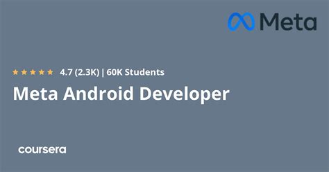 Free Trial Online Course Meta Android Developer Coursesity