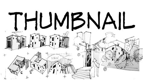 Thumbnail Sketches Architecture Daily Sketches Youtube