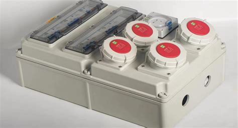 Ip67 Plastic Industrial Socket Box