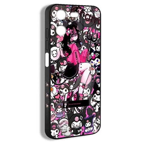 чехол для смартфона Подходит для Tecno Pova 5 4g Куроми Милая девочка Аниме Kuromi Nqa30