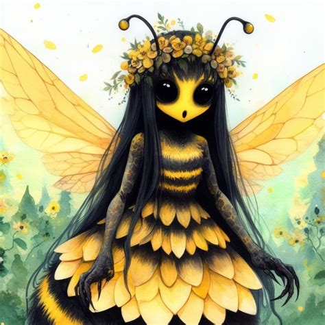 Bee Fairies Of The Forest R Aiart