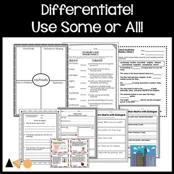 HMH Into Reading Th Grade Module Week Supplemental Printable