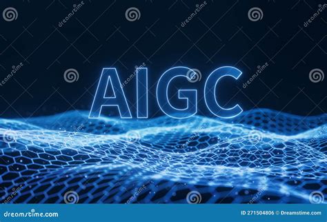 AIGC Concept Science And Technology D Rendering Stock Illustration Illustration Of