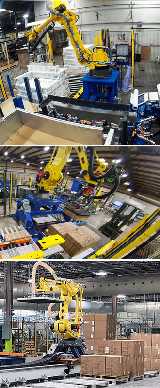 Robotic Palletizing Overcoming Challenges Motion Controls Robotics Certified Fanuc System